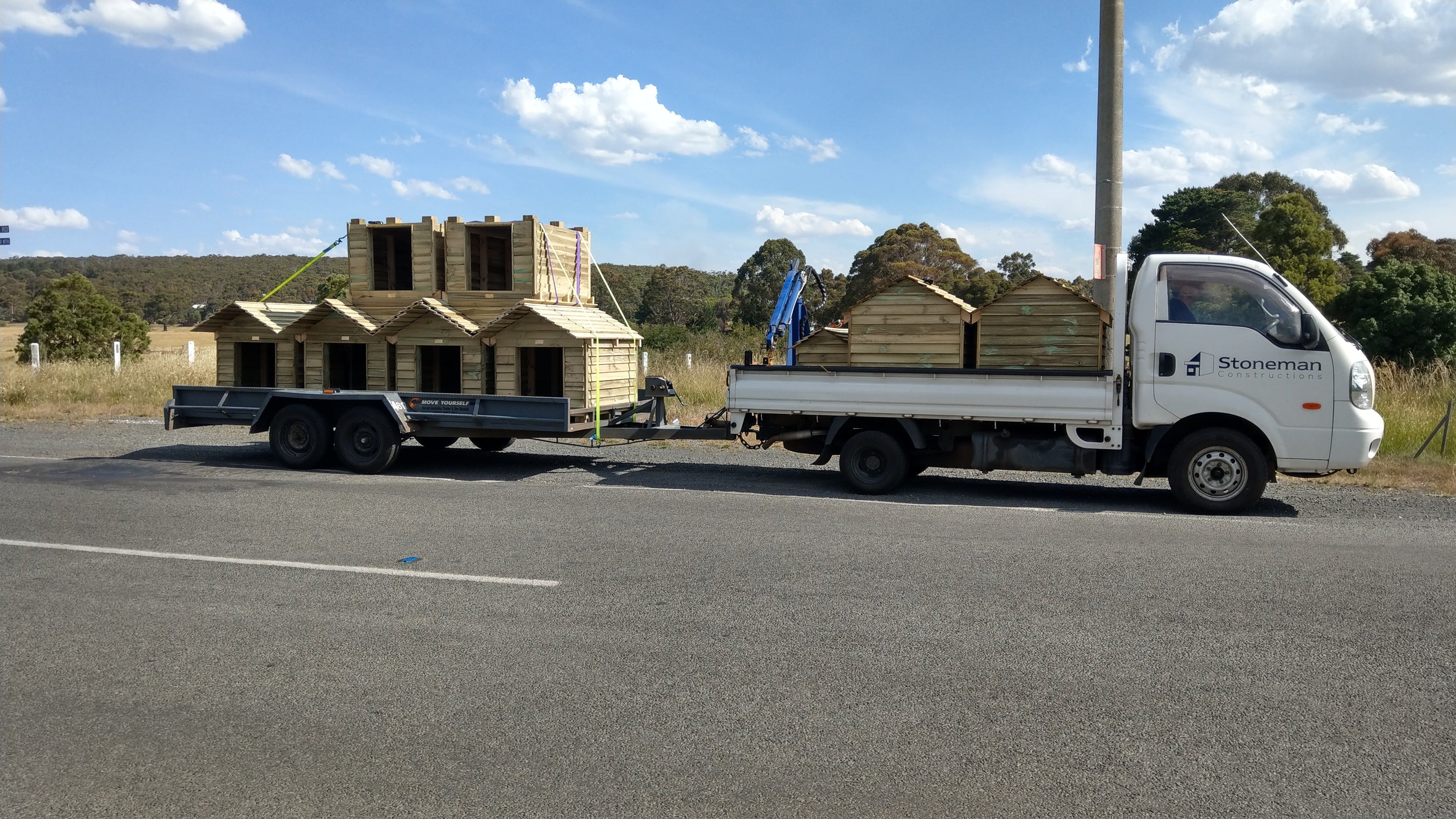 Stoneman Constructions Eco Wood Dog Kennels